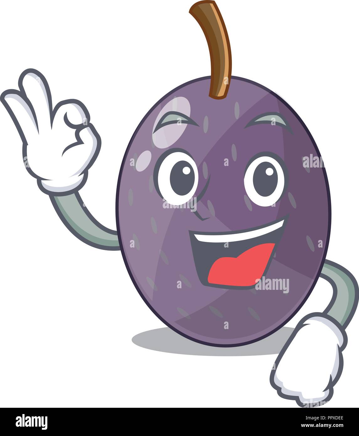 Okay velvet tamarind fruit in bottle glass cartoon Stock Vector Image ...