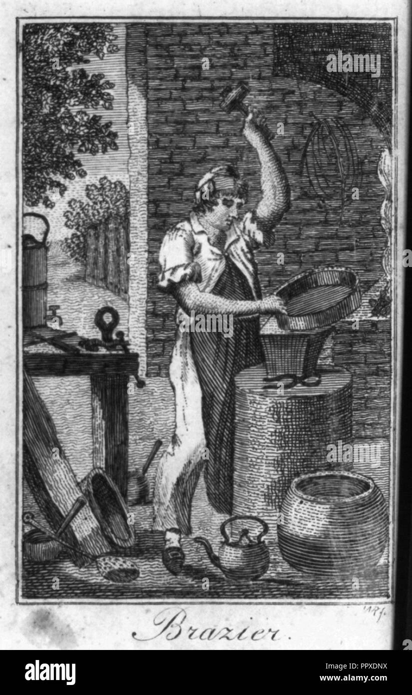 The brazier Black and White Stock Photos & Images - Alamy