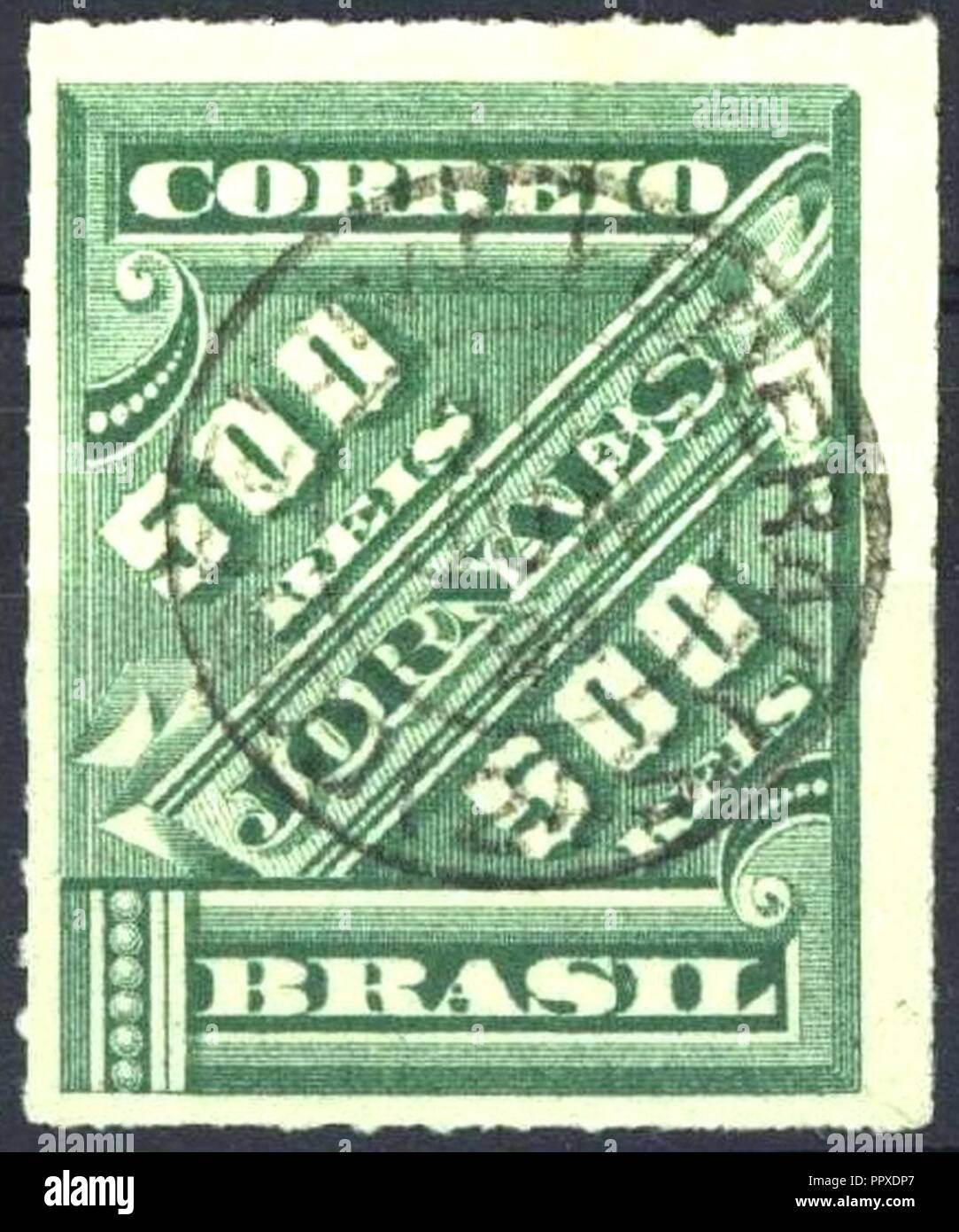 Brazil 1889 newspaper ScP16 Stock Photo - Alamy