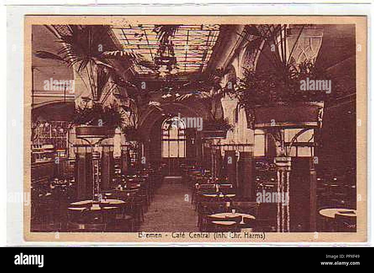 Bremen Cafe 1912 Stock Photo - Alamy