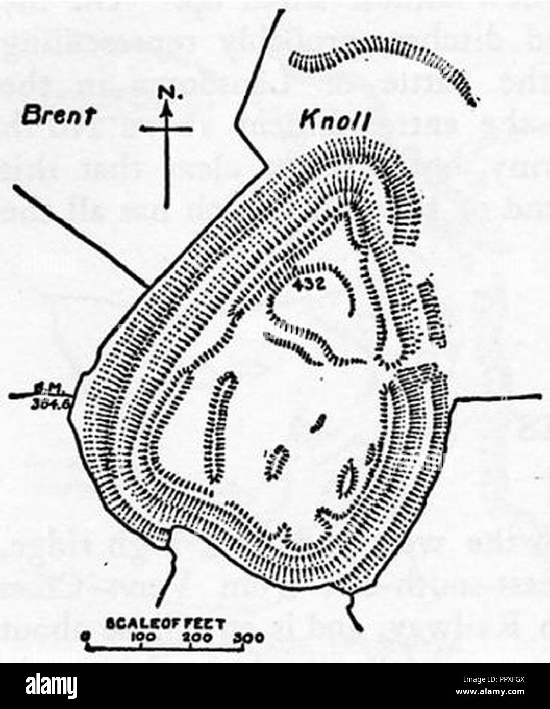 Map of brent hi-res stock photography and images - Alamy