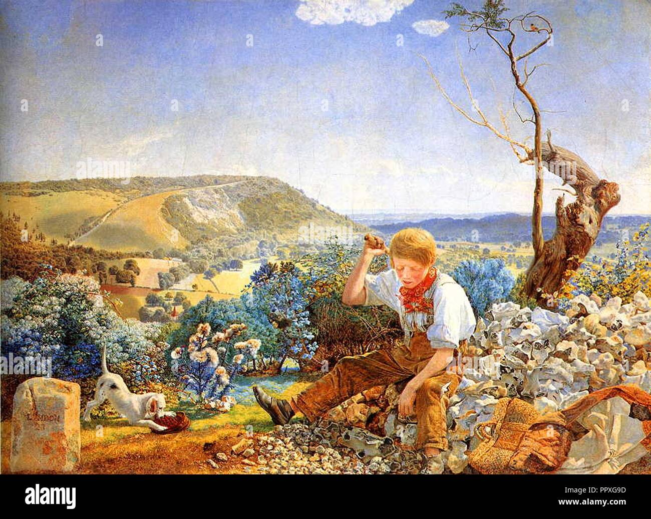 Brett The Stonebreaker Stock Photo - Alamy