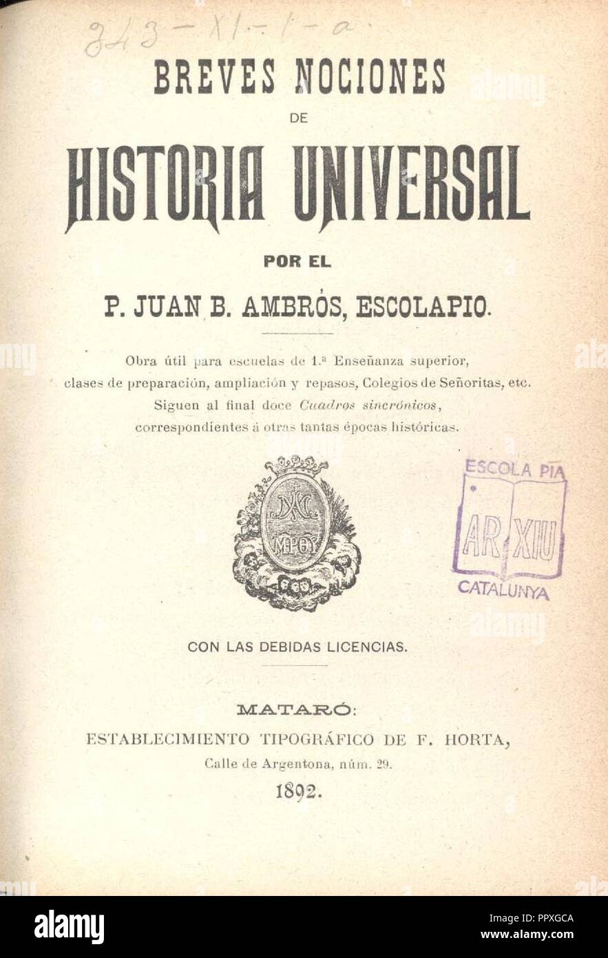 Historia Universal Logo Profile For Historia Universal