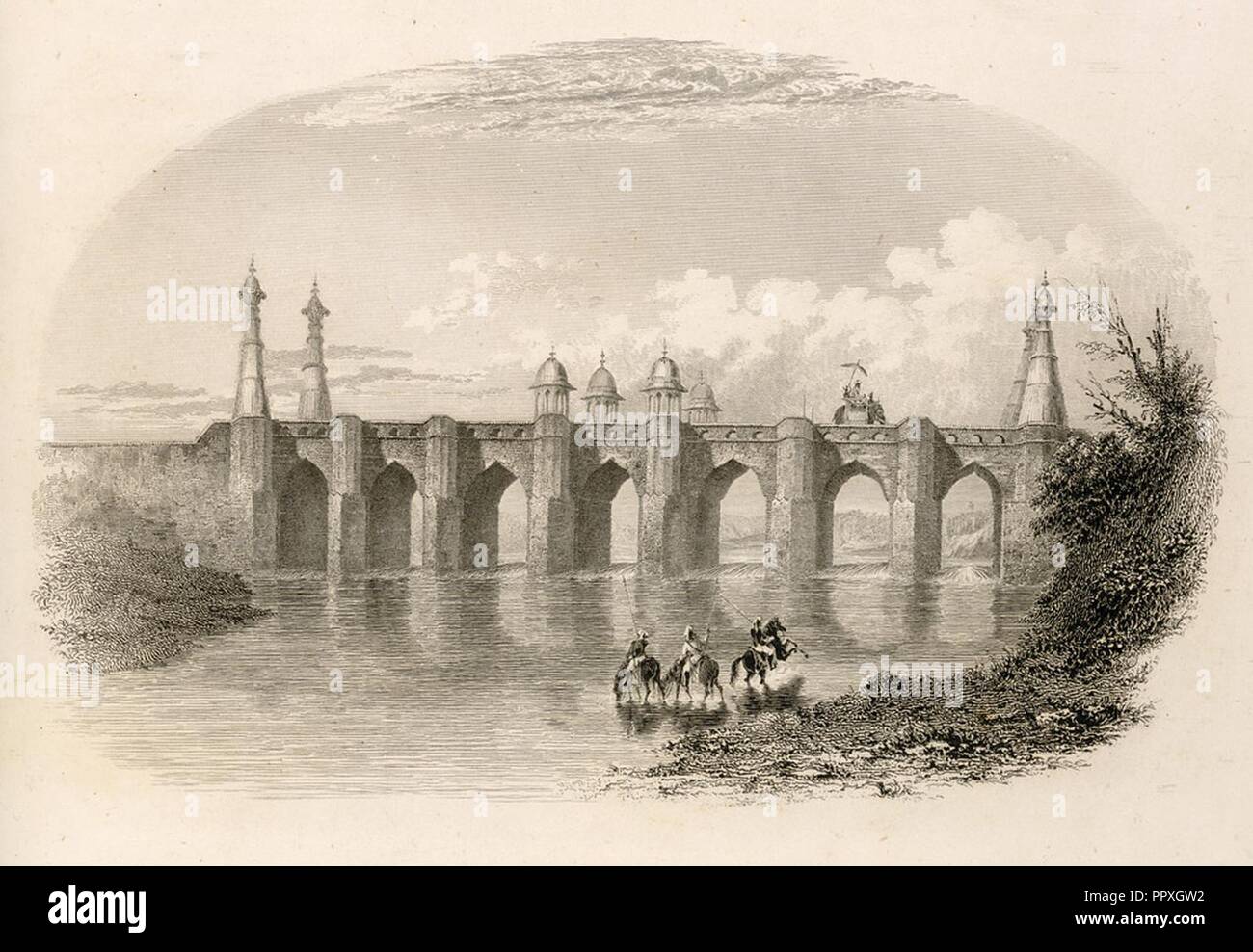 Bridge at Noorabad Stock Photo - Alamy