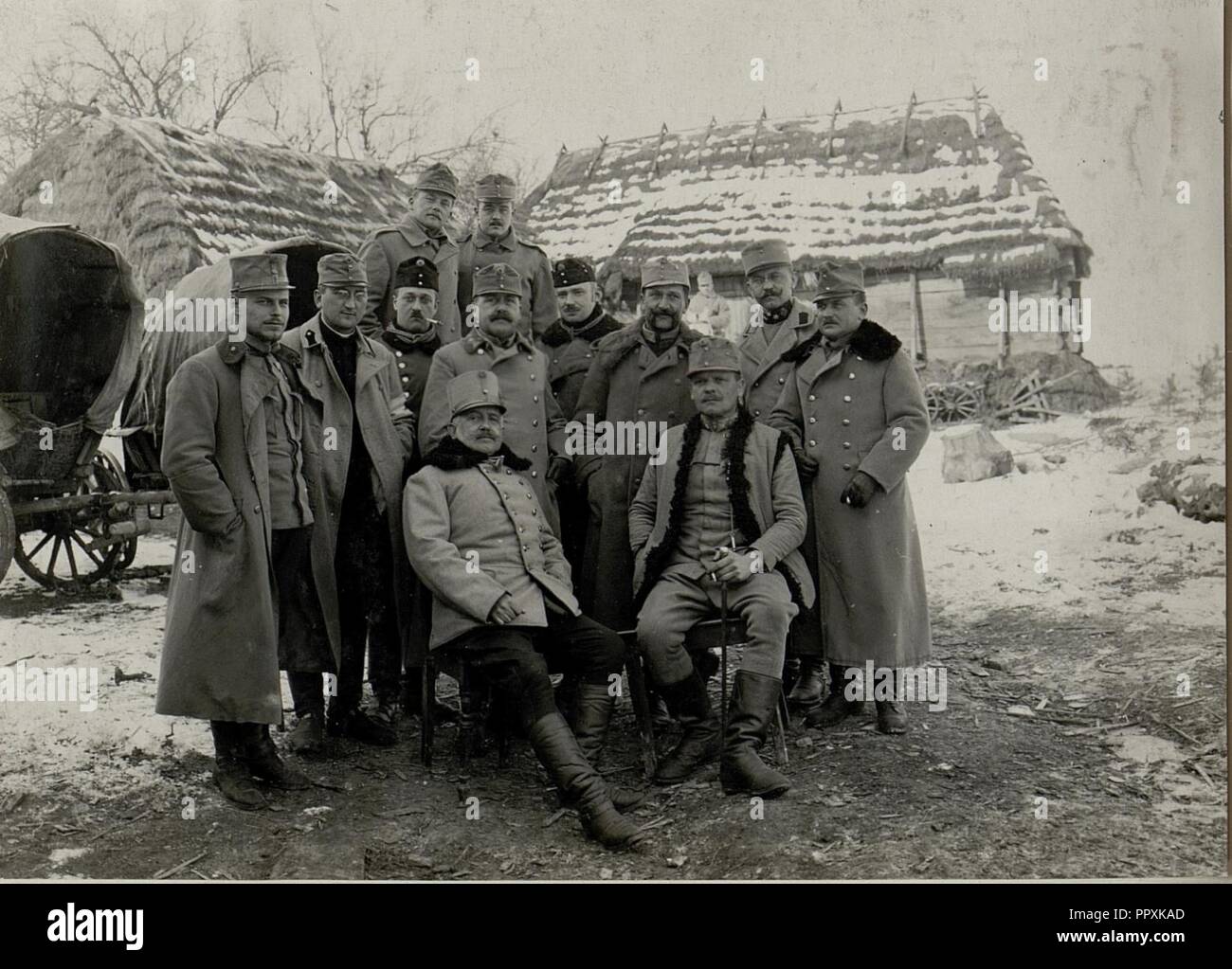 Brigadestab der 49.Inf.Brigade Stock Photo - Alamy