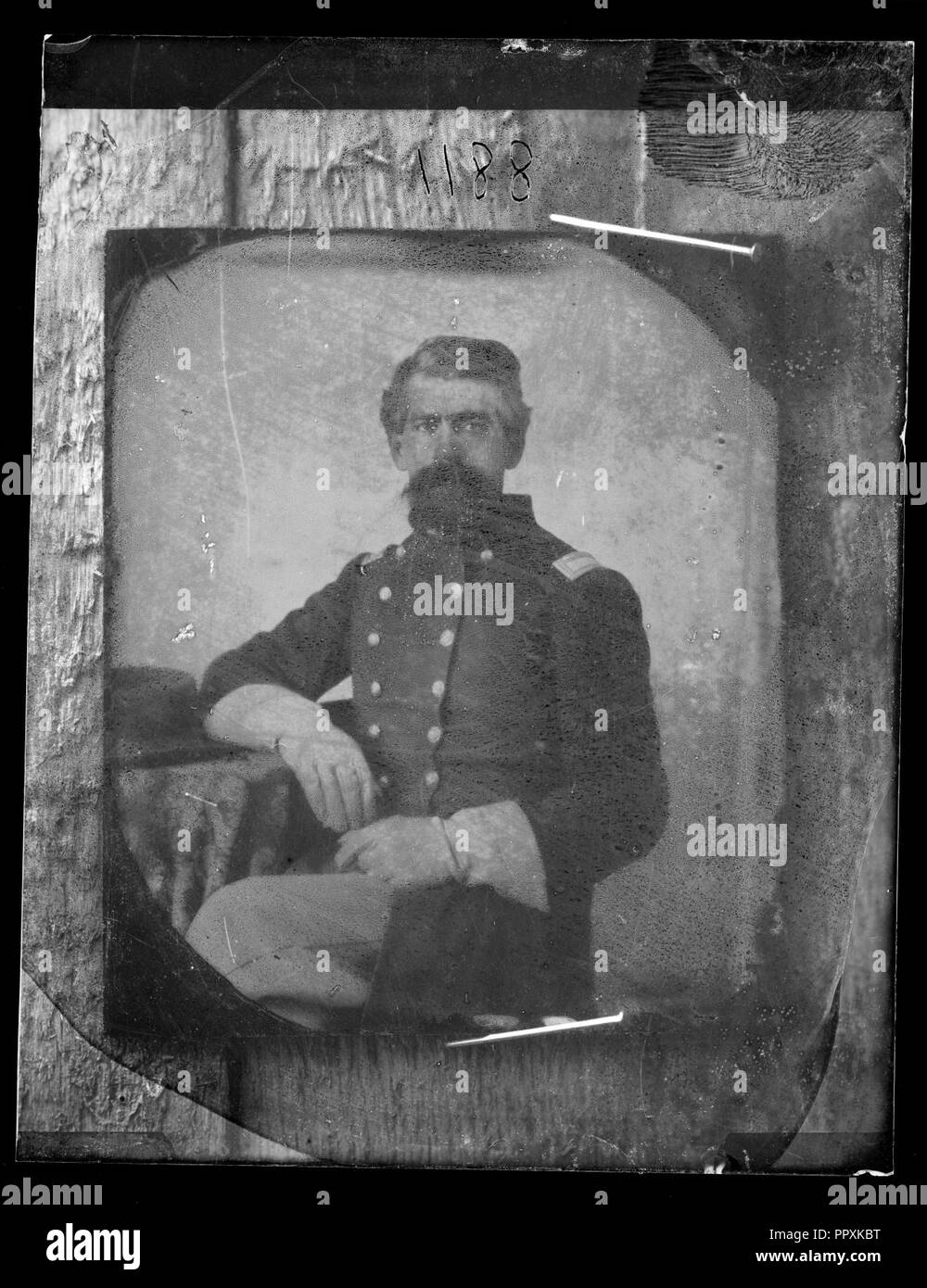 Brigadier General Harvey Graham of Co. B, 1st Iowa Infantry Regiment ...