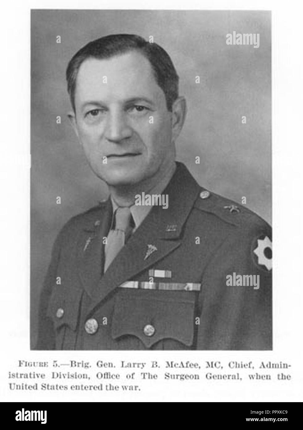 Brigadier General Larry B McAfee Stock Photo - Alamy