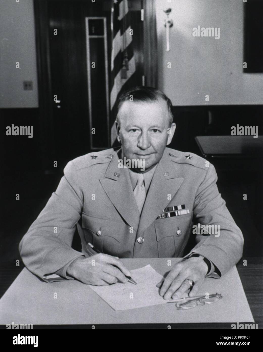Brigadier General Omar H Quade Stock Photo - Alamy