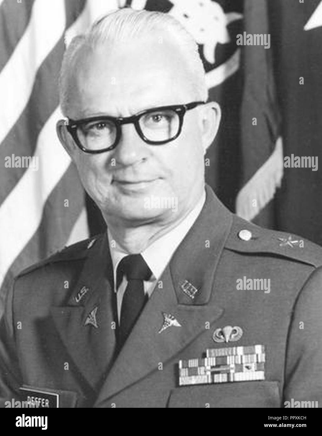 Brigadier General Philip A Deffer Stock Photo - Alamy