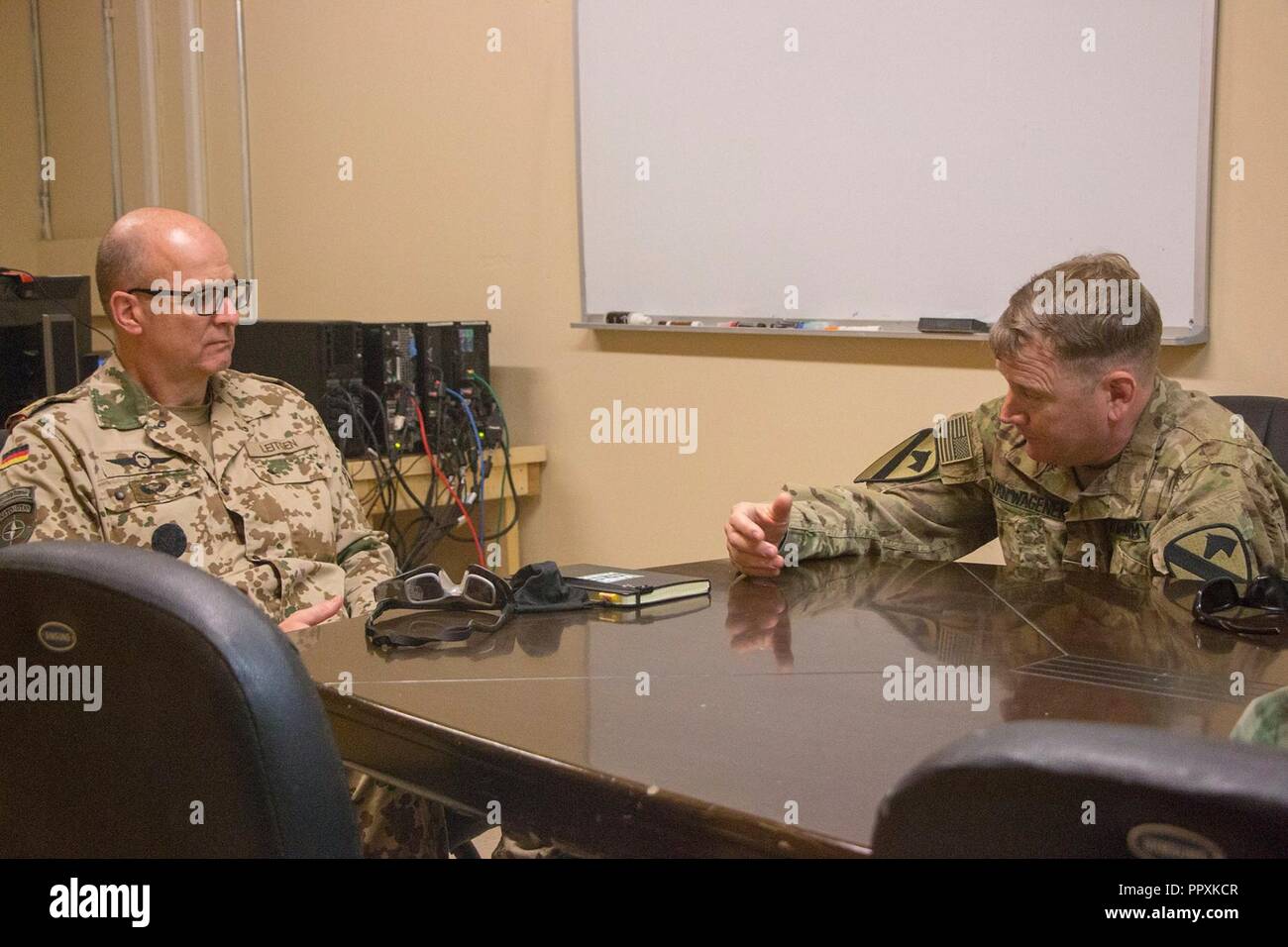 Brigadier General Rene Leitgen in Afghanistan 2017 Stock Photo - Alamy