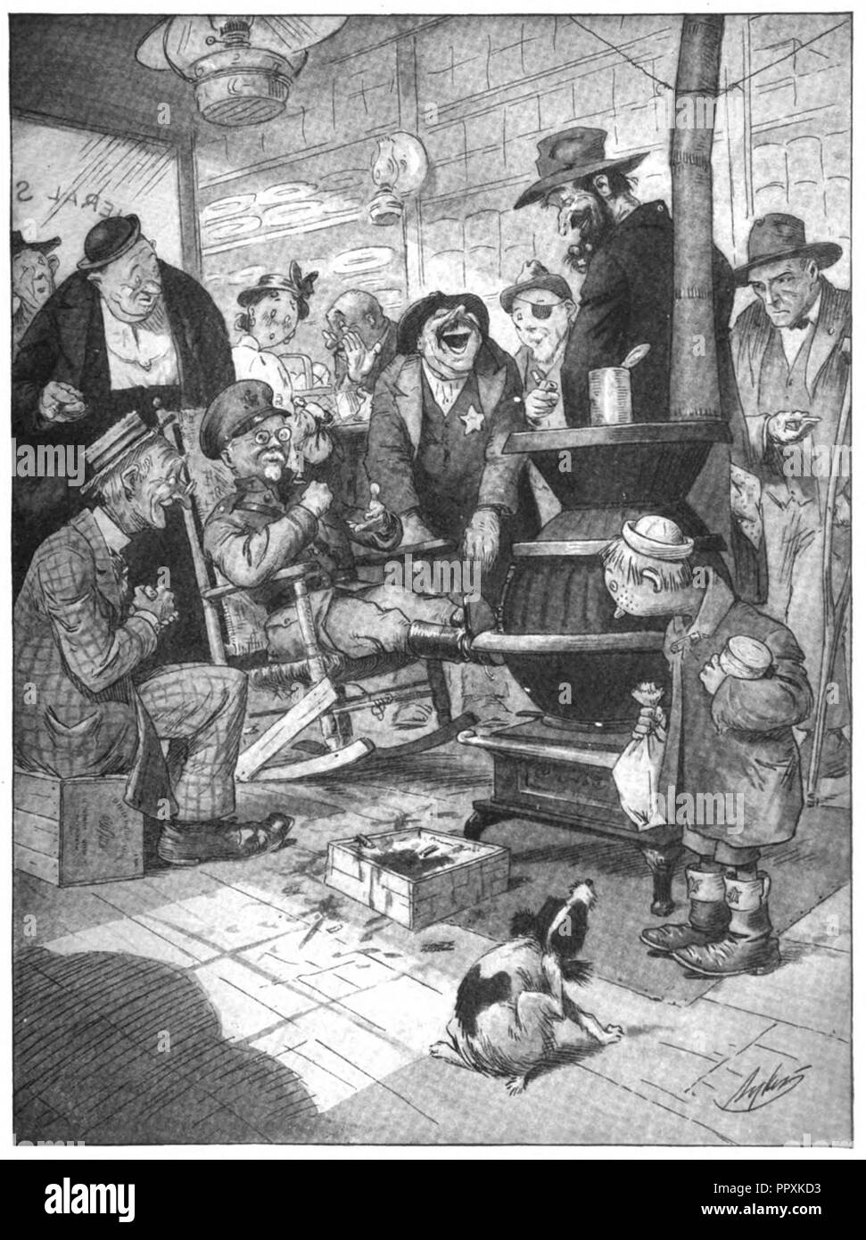 Brigadier General Sawyer Visits His Home Town Stock Photo - Alamy