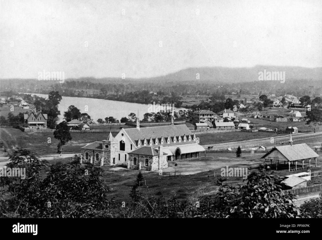 Brisbane First Grammar School Stock Photo - Alamy
