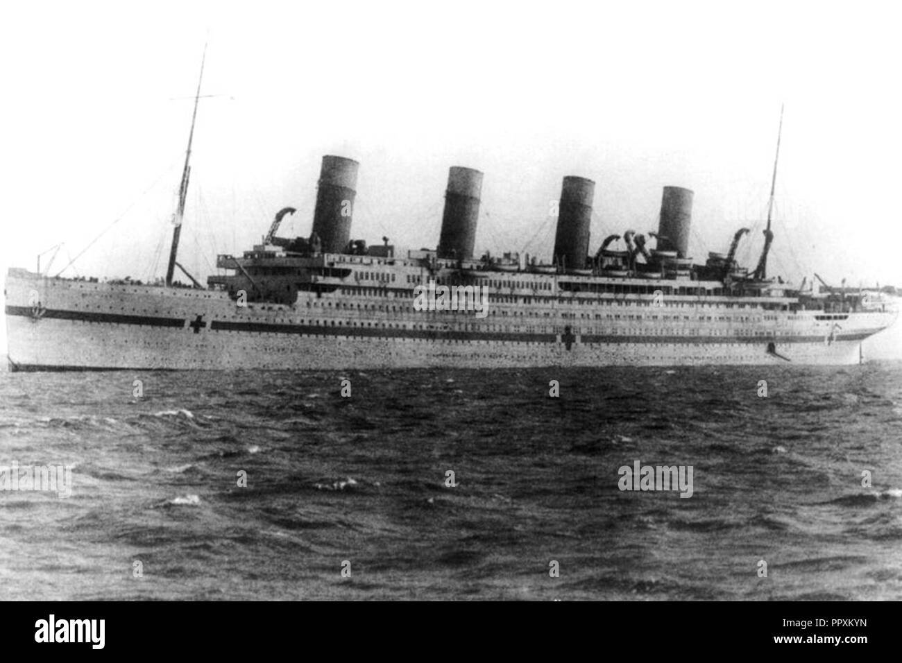 Britannic Ship Sinking