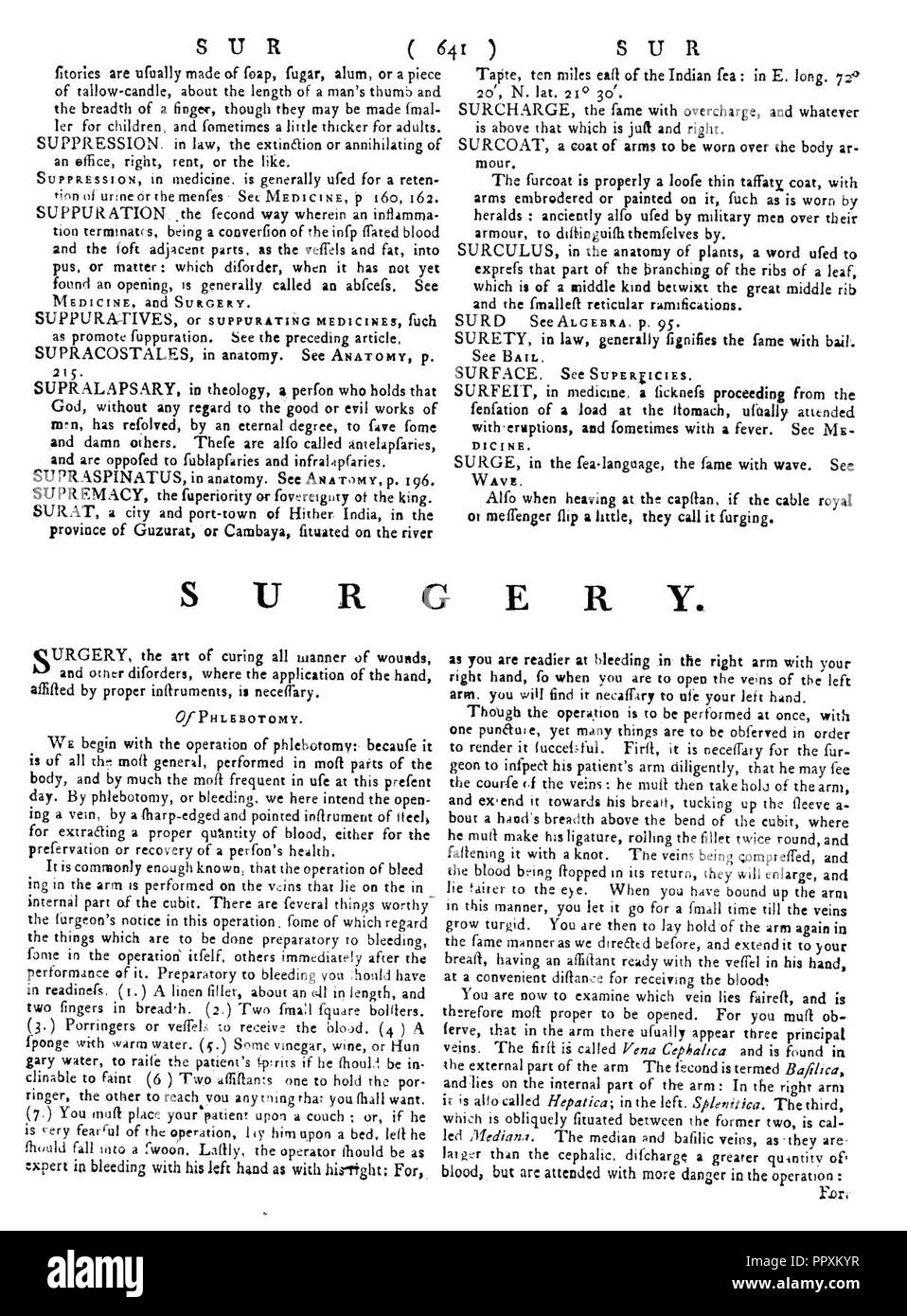 Britannica 1st ed. page Stock Photo - Alamy