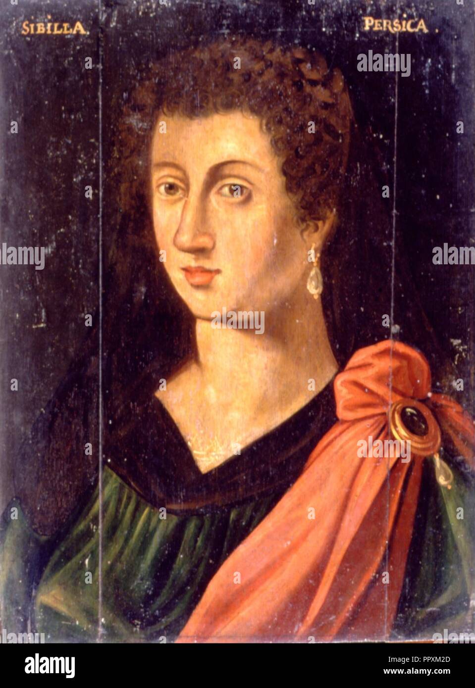 British - Persian Sibyl Stock Photo - Alamy