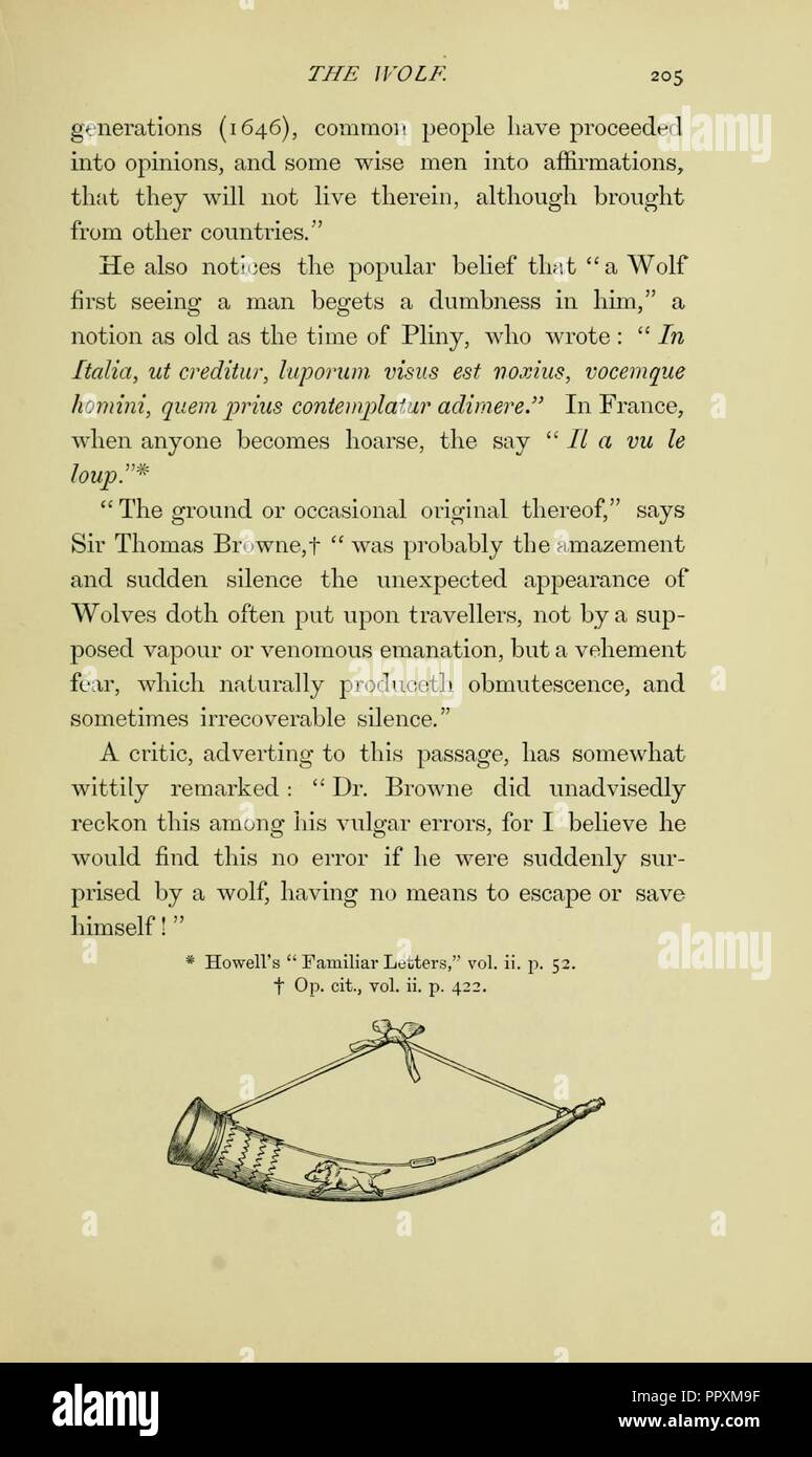 British animals extinct within historic times Stock Photo - Alamy