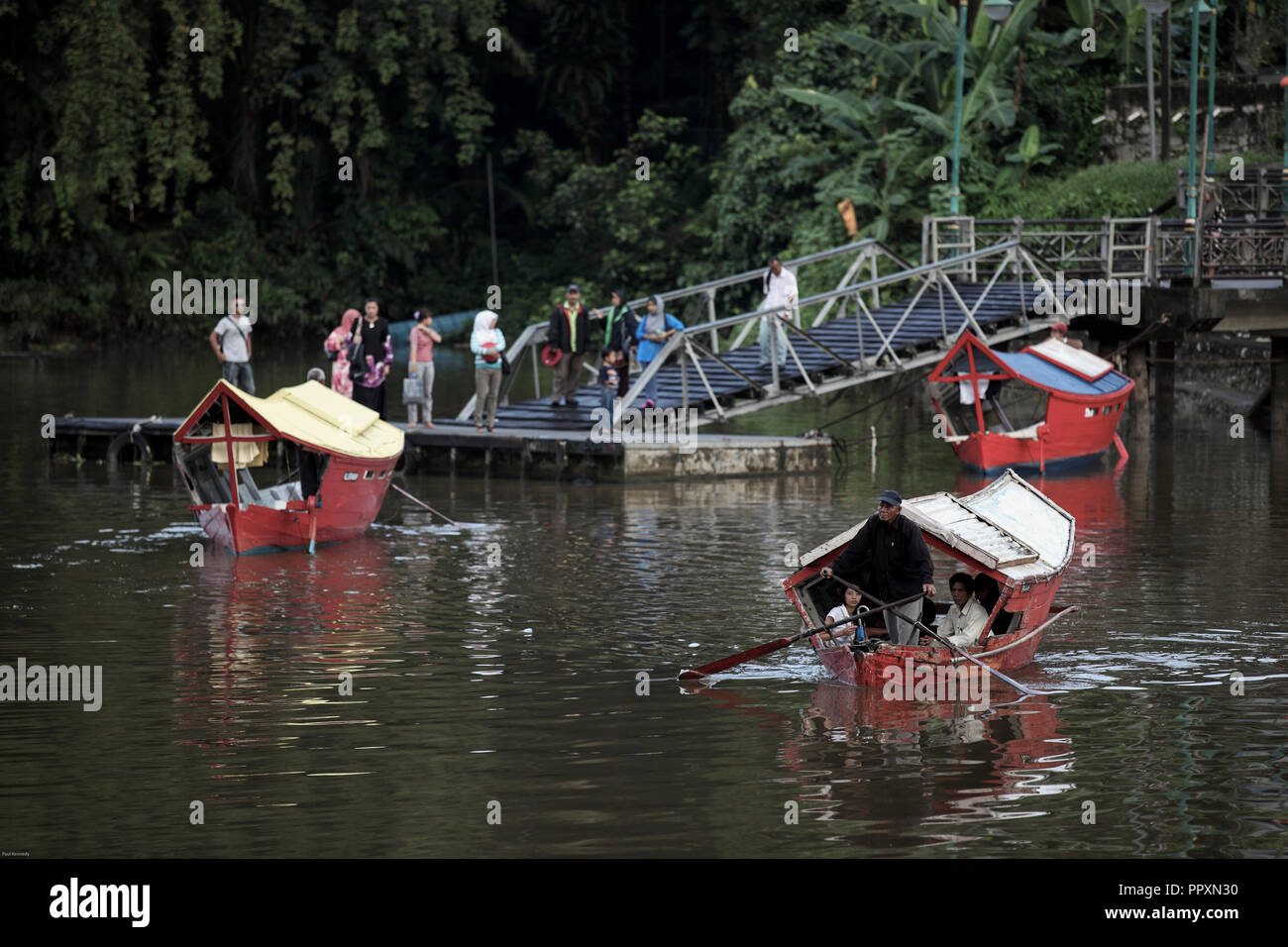 Travel asia asian malaysia malaysian sarawak borneo kuching riverfront ...