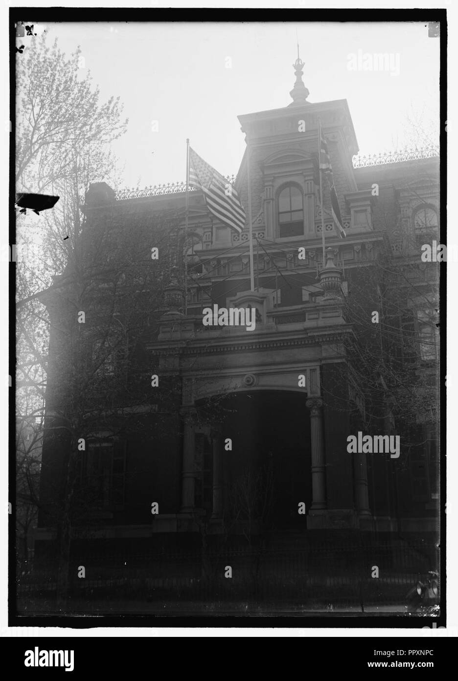 Embassy artwork Black and White Stock Photos & Images - Alamy