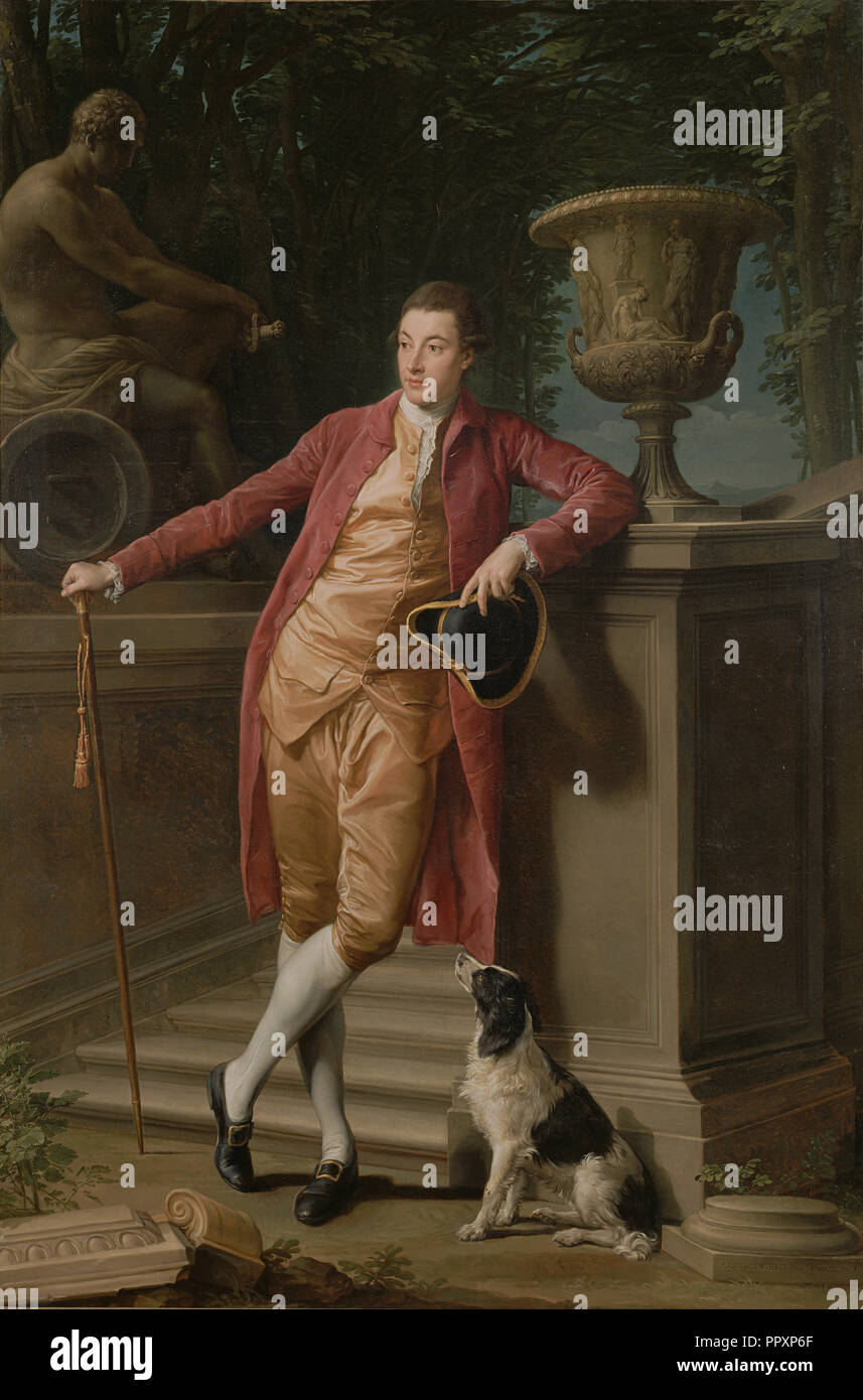 Portrait of John Talbot, later 1st Earl Talbot; Pompeo Batoni, Italian ...