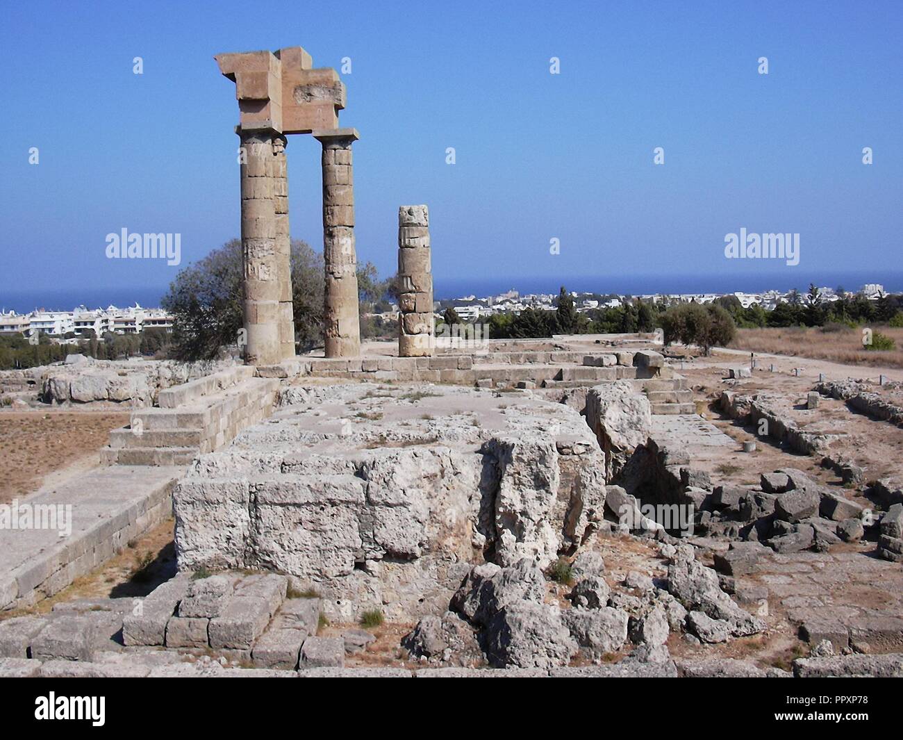 The Colossus Of Rhodes Ruins