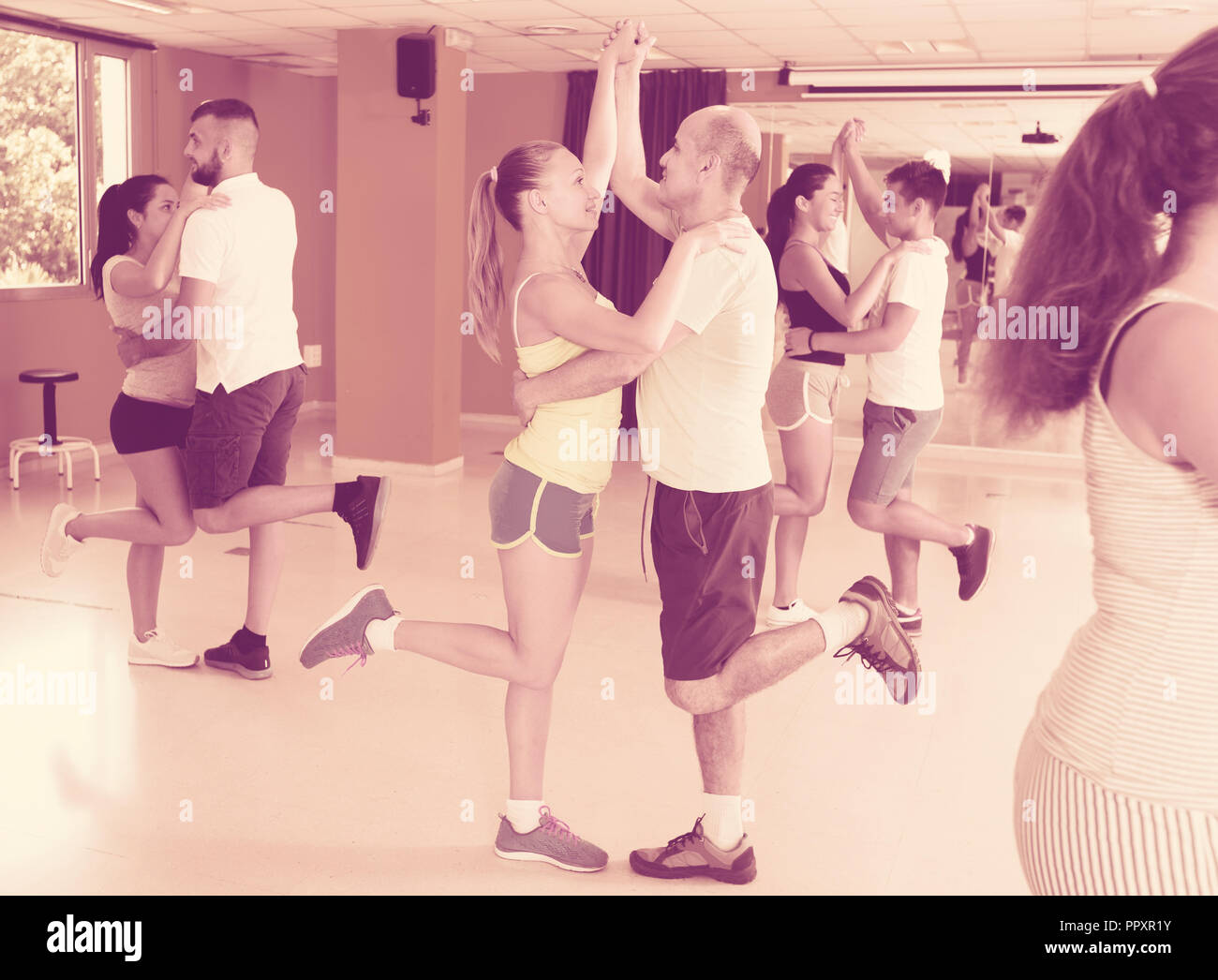 Couple dancing lambada hi-res stock photography and images - Alamy