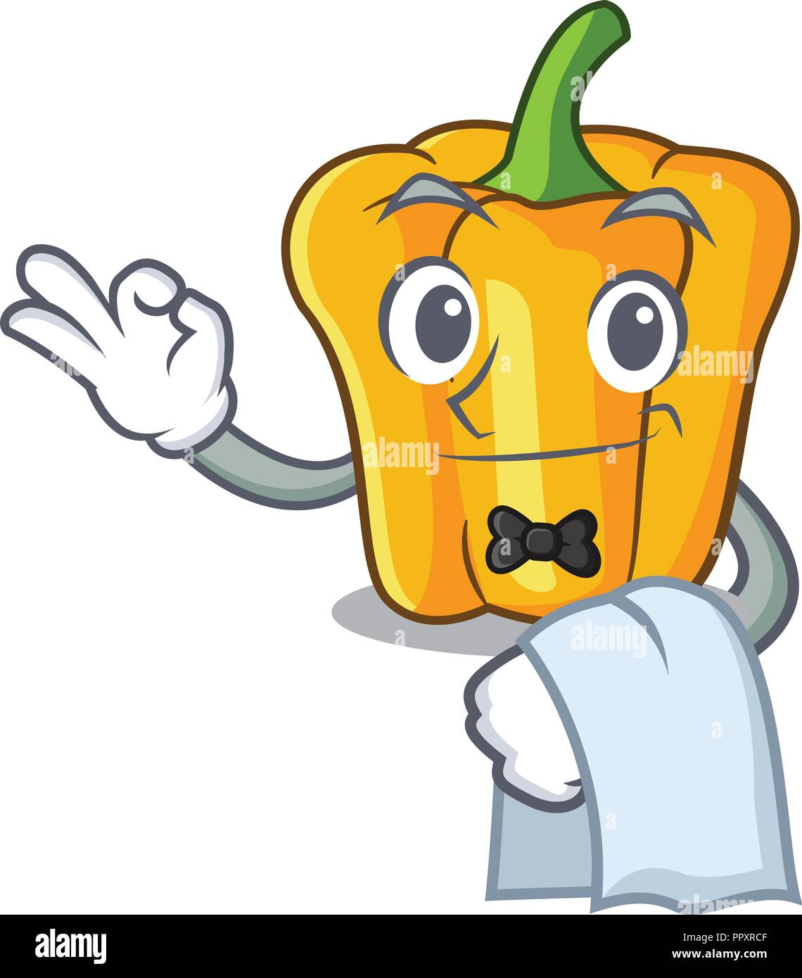 Pepper waiter Stock Vector Images - Alamy
