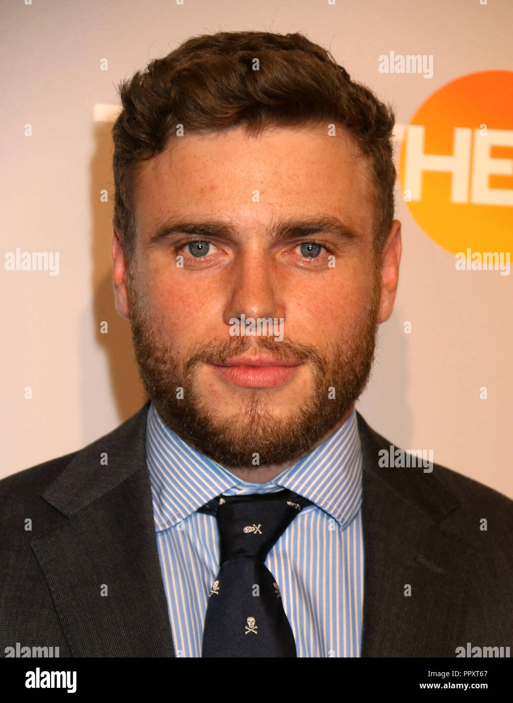 New York City, New York, USA. 27th Sep, 2018. Skier GUS KENWORTHY ...