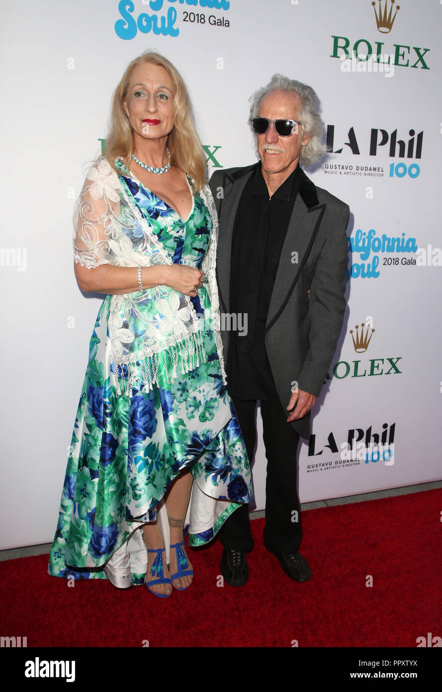 Los Angeles, Ca, USA. 27th Sep, 2018. John Densmore, Leslie Neale, at ...