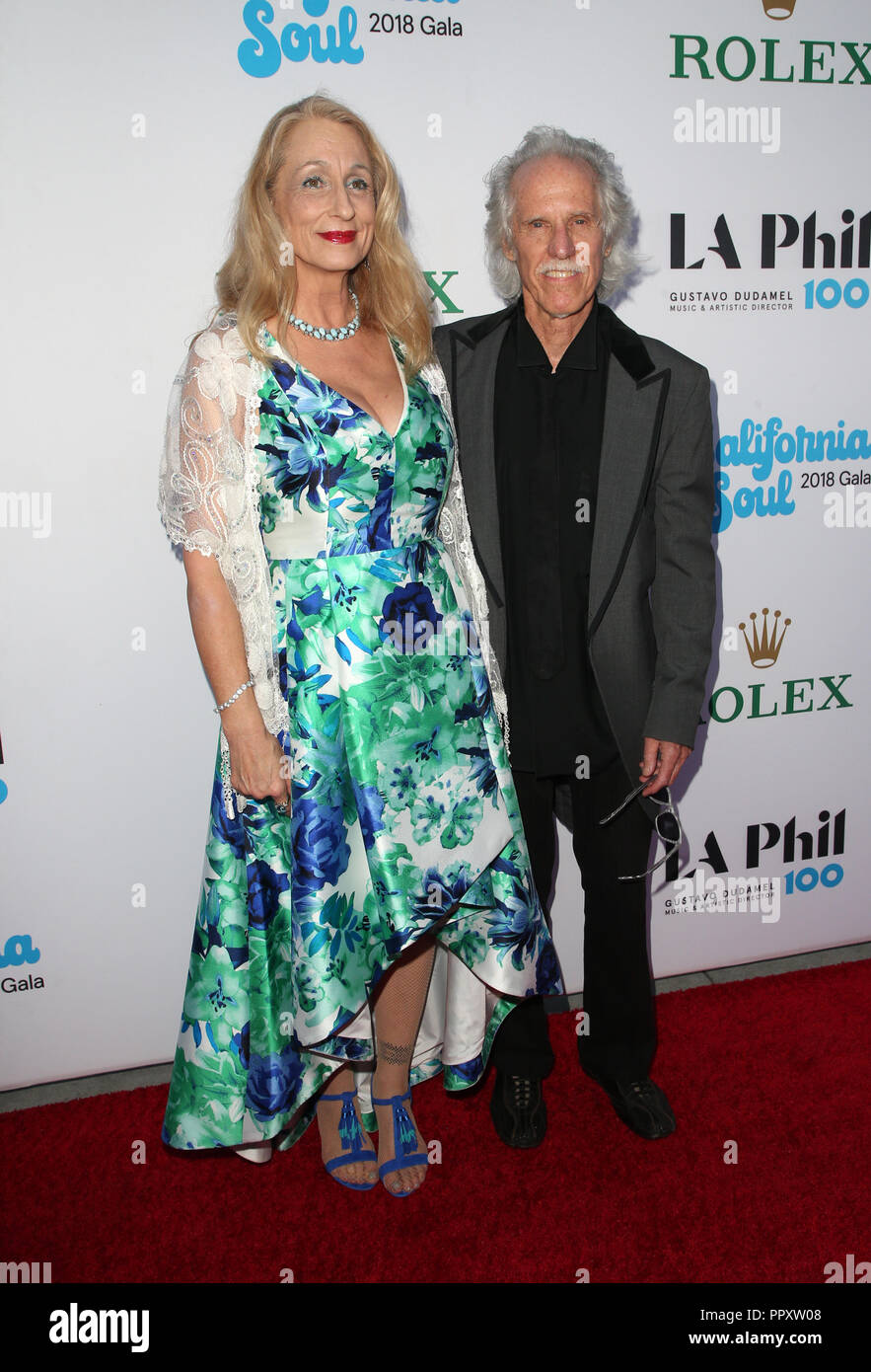 Los Angeles, Ca, USA. 27th Sep, 2018. John Densmore, Leslie Neale, at ...