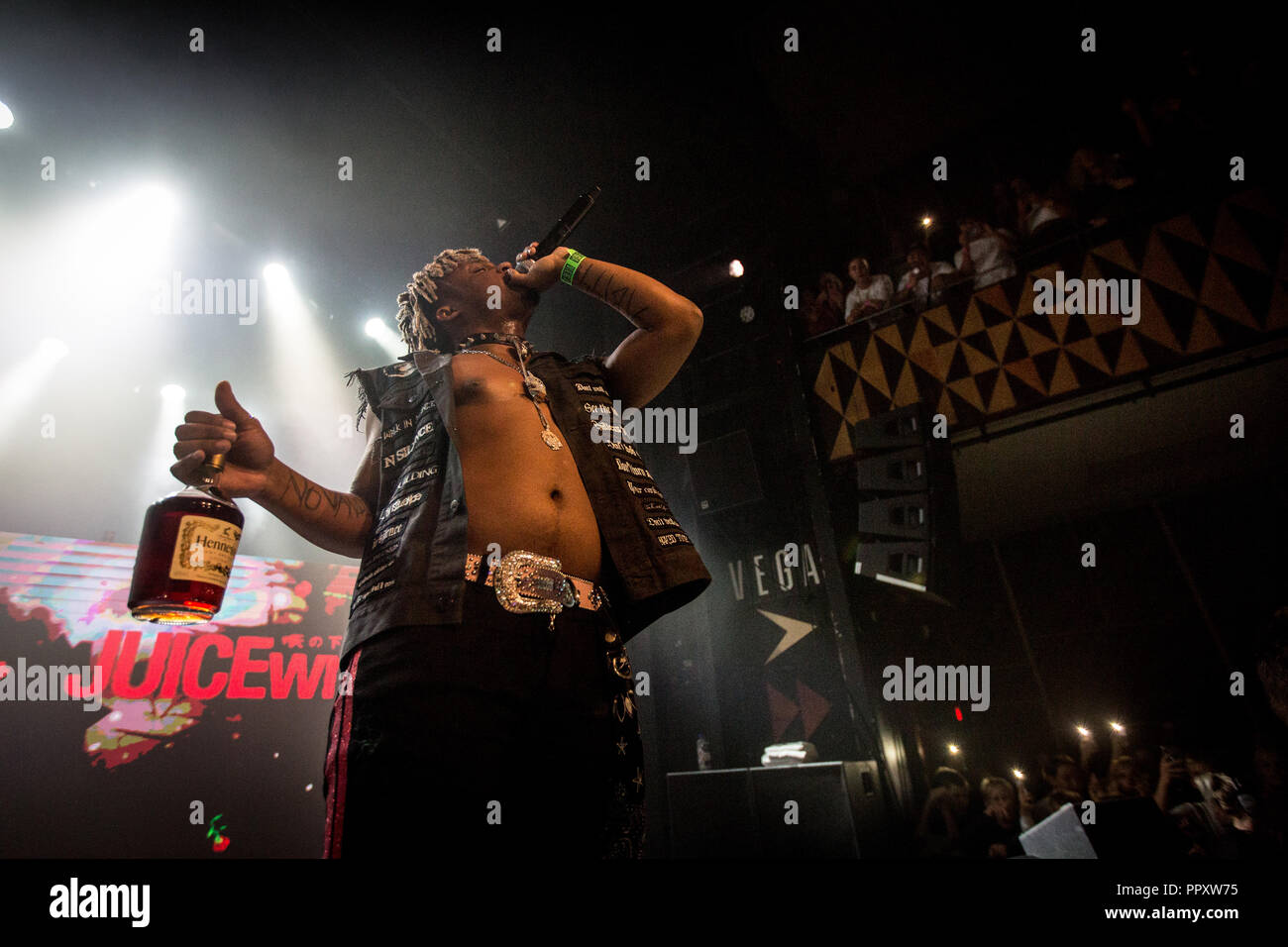 Denmark, Copenhagen - September 27, 2018. The American rapper and ...