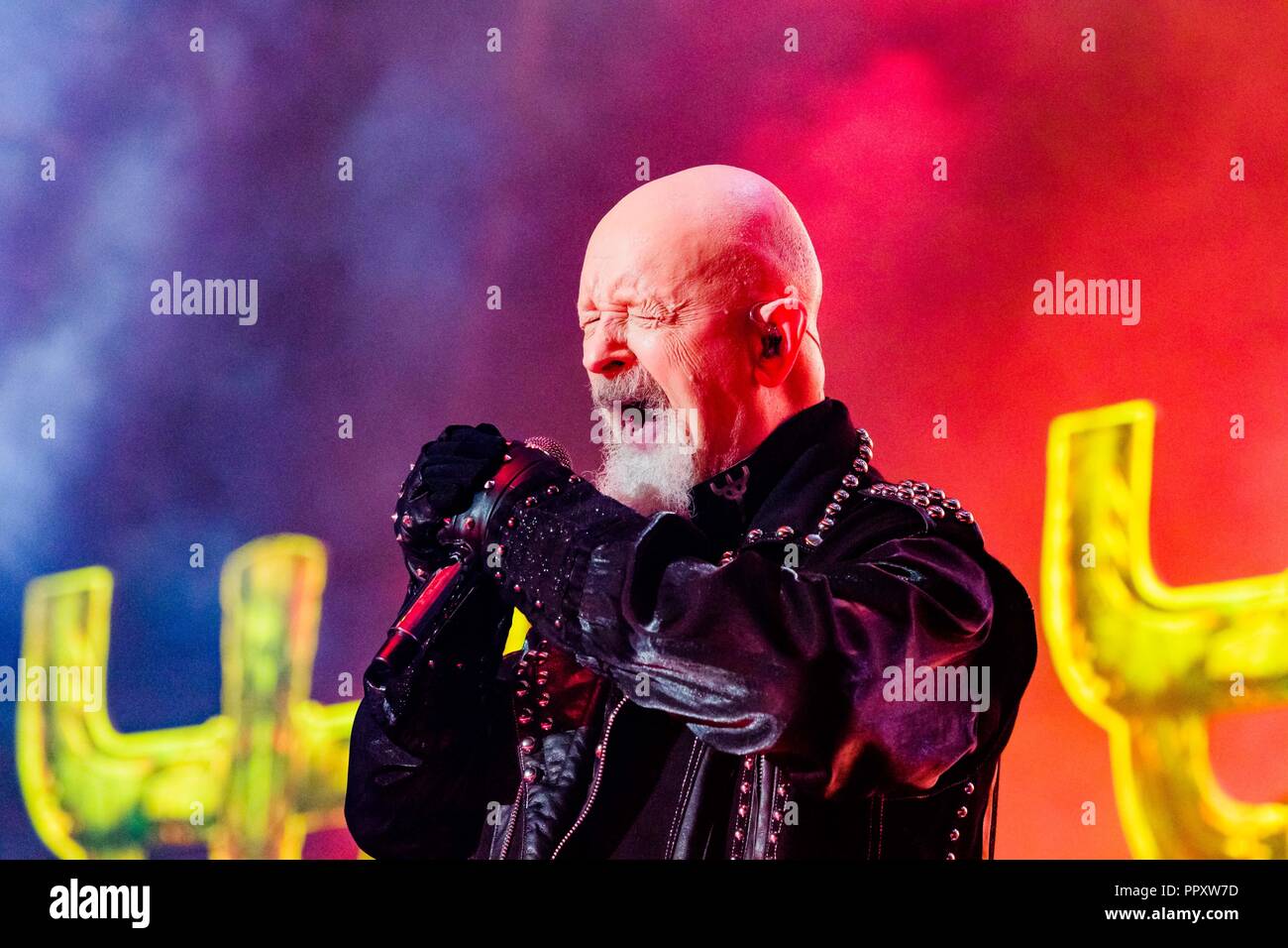 September 26, 2018 - San Diego, California, U.S - ROB HALFORD of JUDAS ...