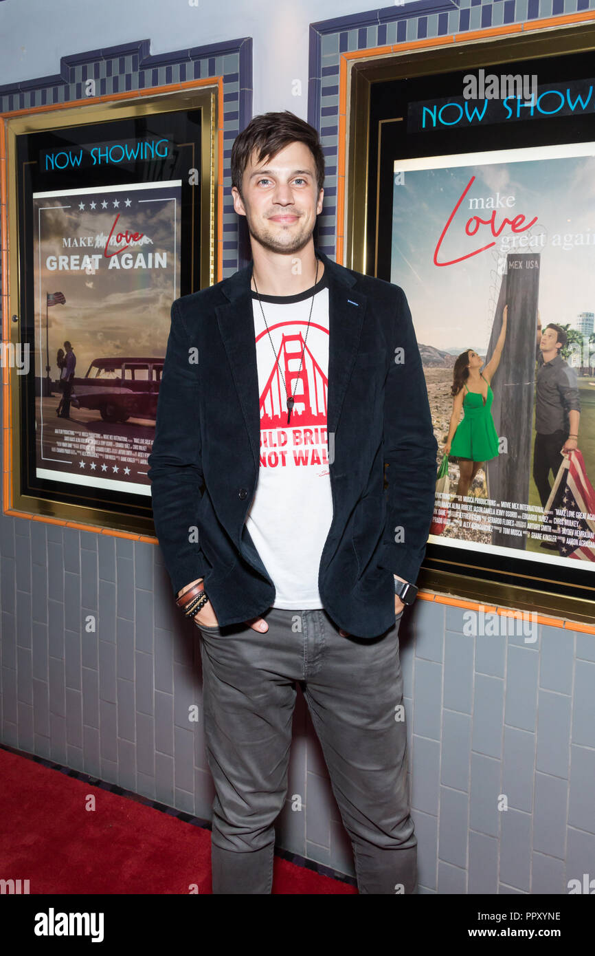Los Angeles, USA. 27th September, 2018. Lead actor David Haack ('Chris ...