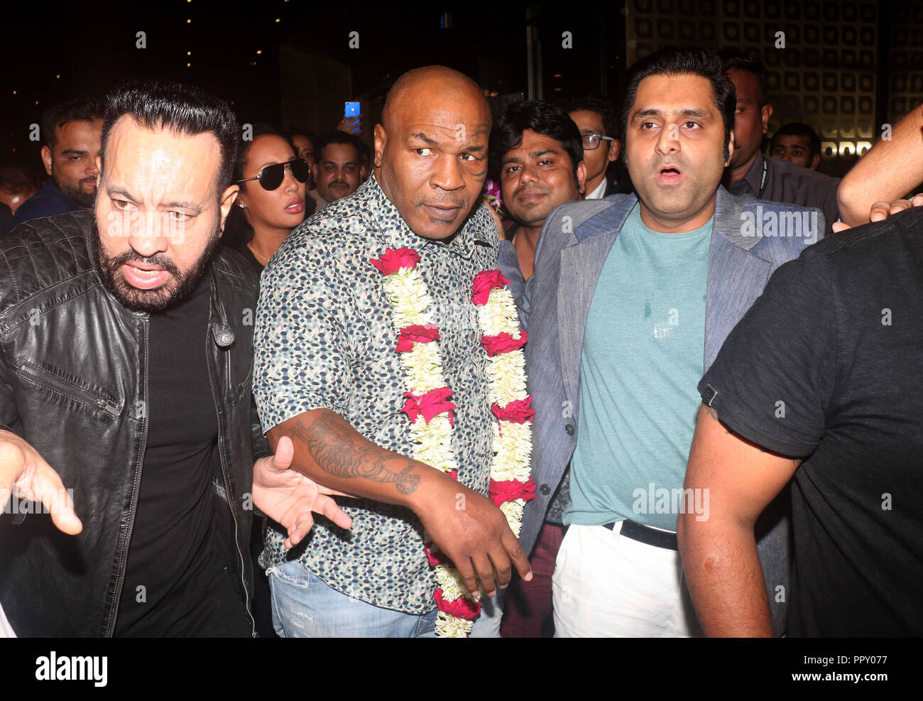Mumbai, India. 27th Sep 2018: American boxer Mike Tyson to visit Mumbai ...
