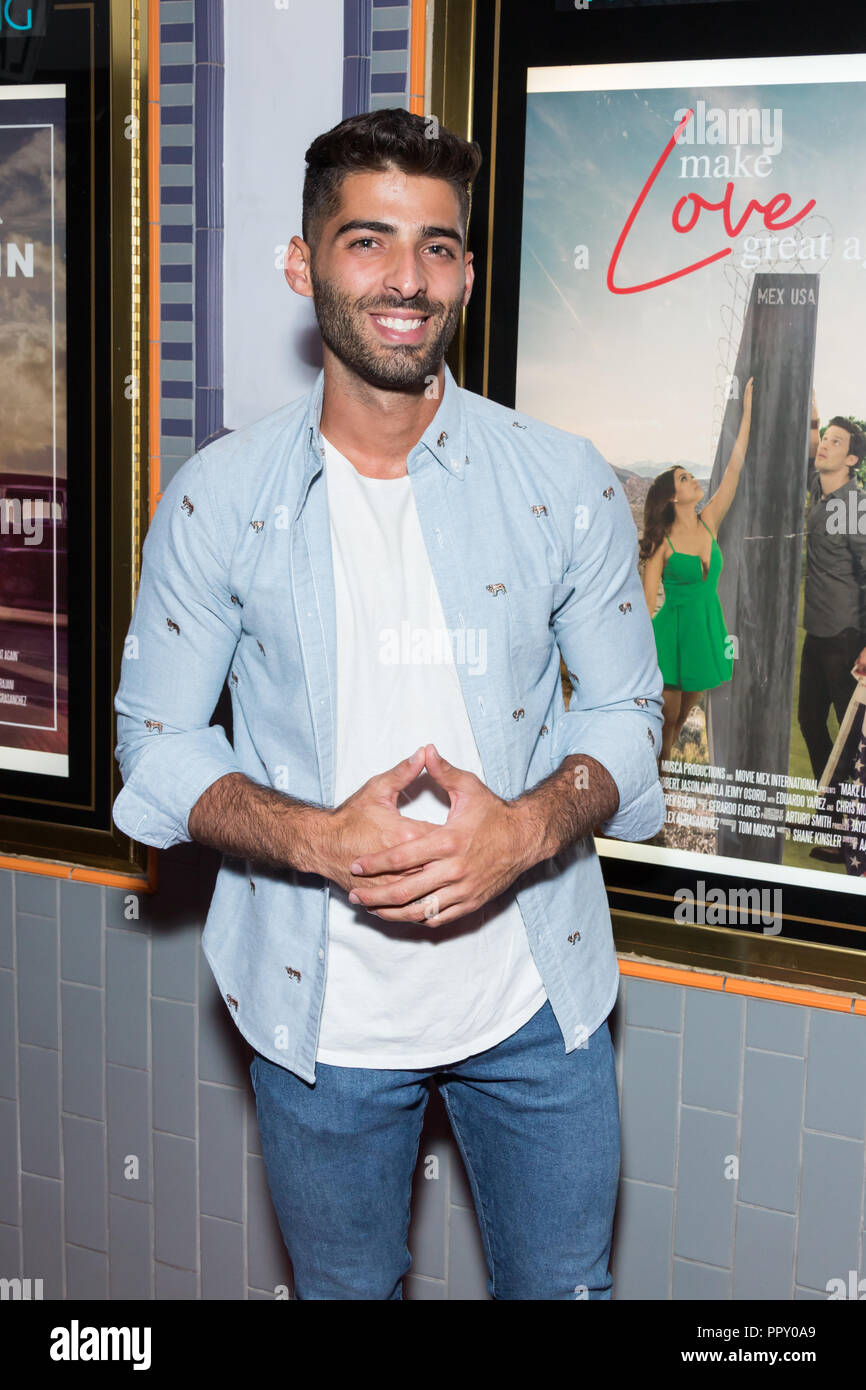 Los Angeles, USA. 27th September, 2018. Actor Jason Canela ('Diego ...