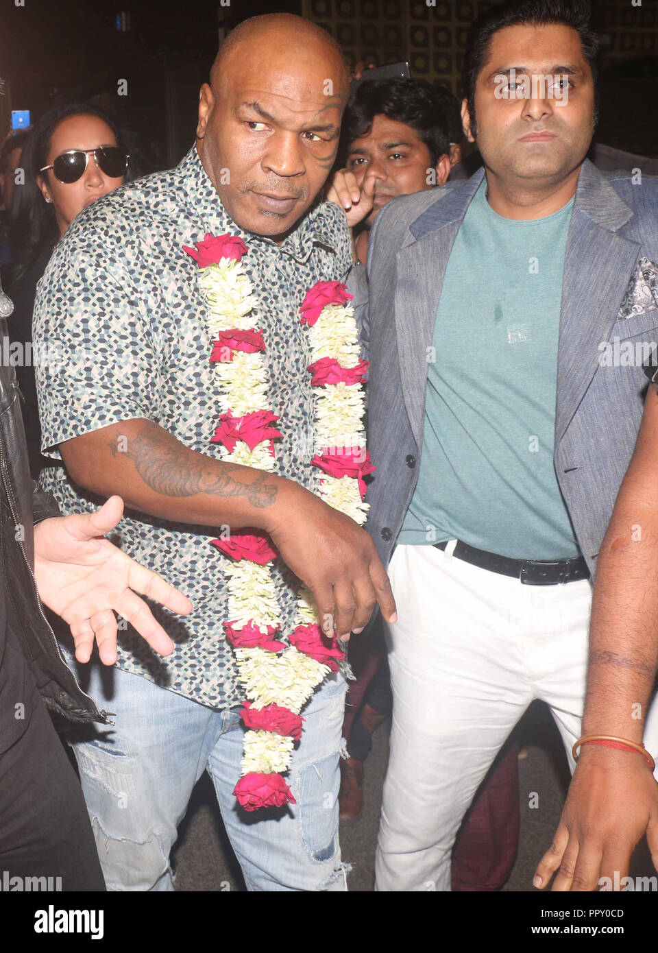 Mumbai, India. 27th Sep 2018: American boxer Mike Tyson to visit Mumbai ...