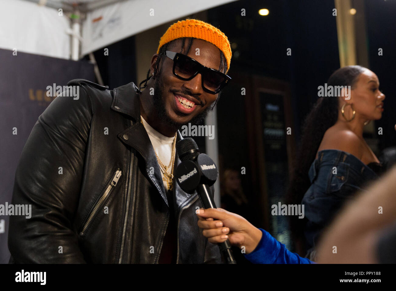 New York, NY, USA. 27th Sep, 2018. Pardison Fontaine attends the ...