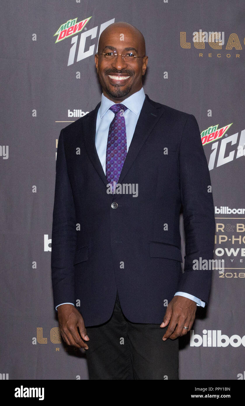 New York, NY, USA. 27th Sep, 2018. Van Jones attends the Billboard R&B ...