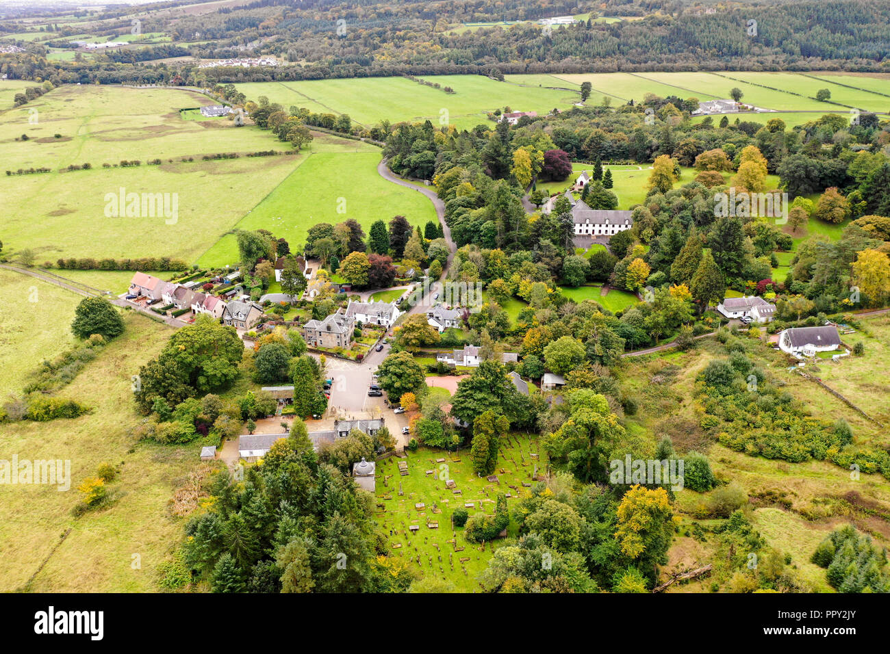 Clachan of Campsie 28 September 2018. Early Autumn colours at Campsie ...
