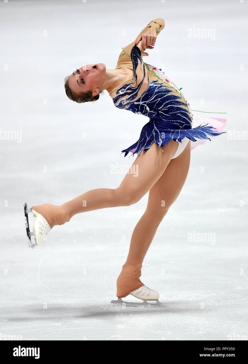 Oberstdorf, Bavaria. 28th Sep, 2018. Figure Skating: Challenger Series ...