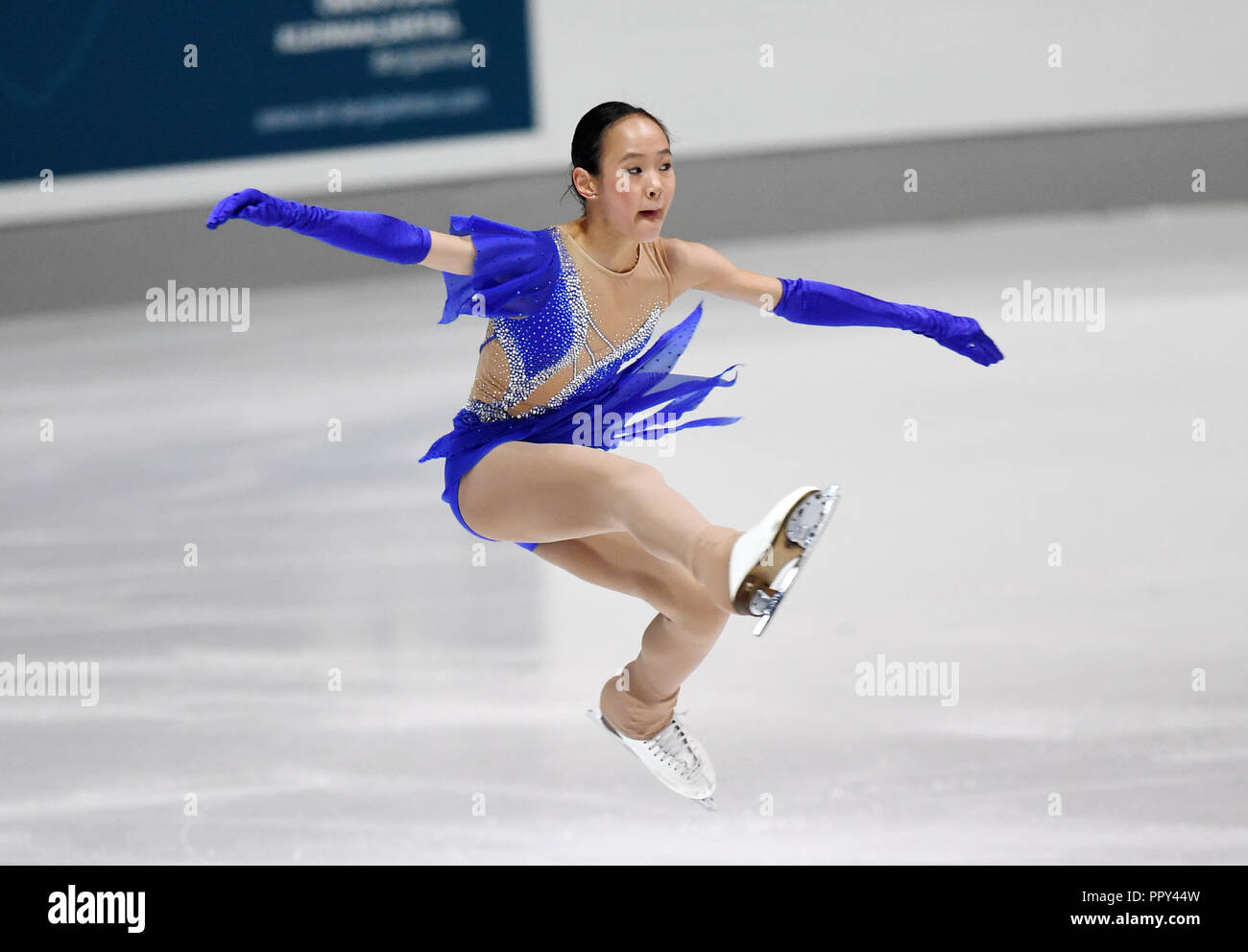 Oberstdorf, Bavaria. 28th Sep, 2018. Figure Skating: Challenger Series ...