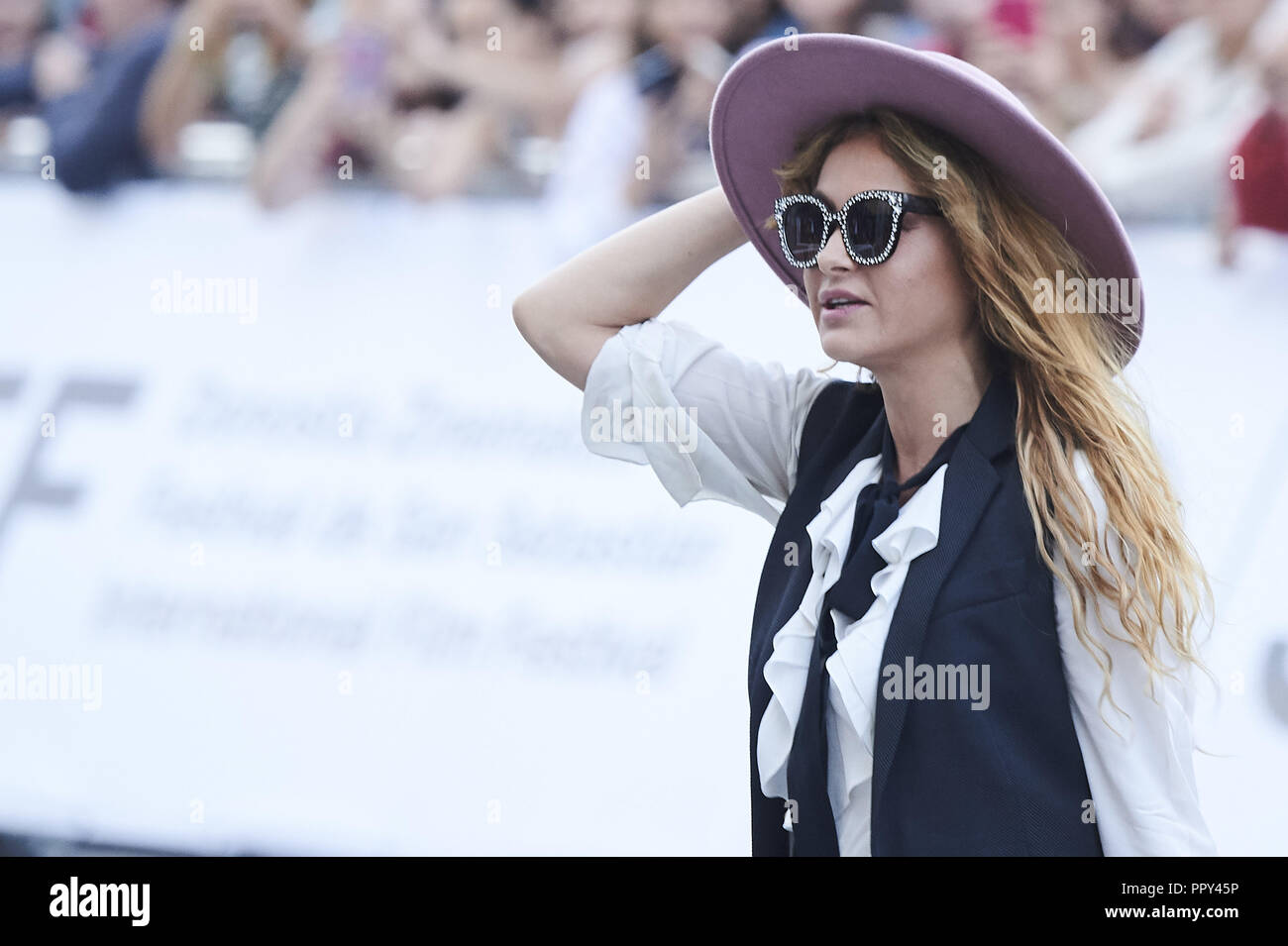 San Sebastian, Spain.Madrid, Madrid, Spain. 28th Sep, 2018. Paulina ...