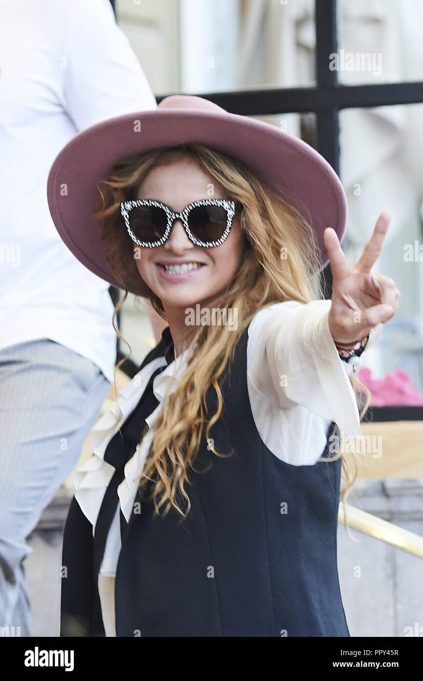 San Sebastian, Spain.Madrid, Madrid, Spain. 28th Sep, 2018. Paulina ...