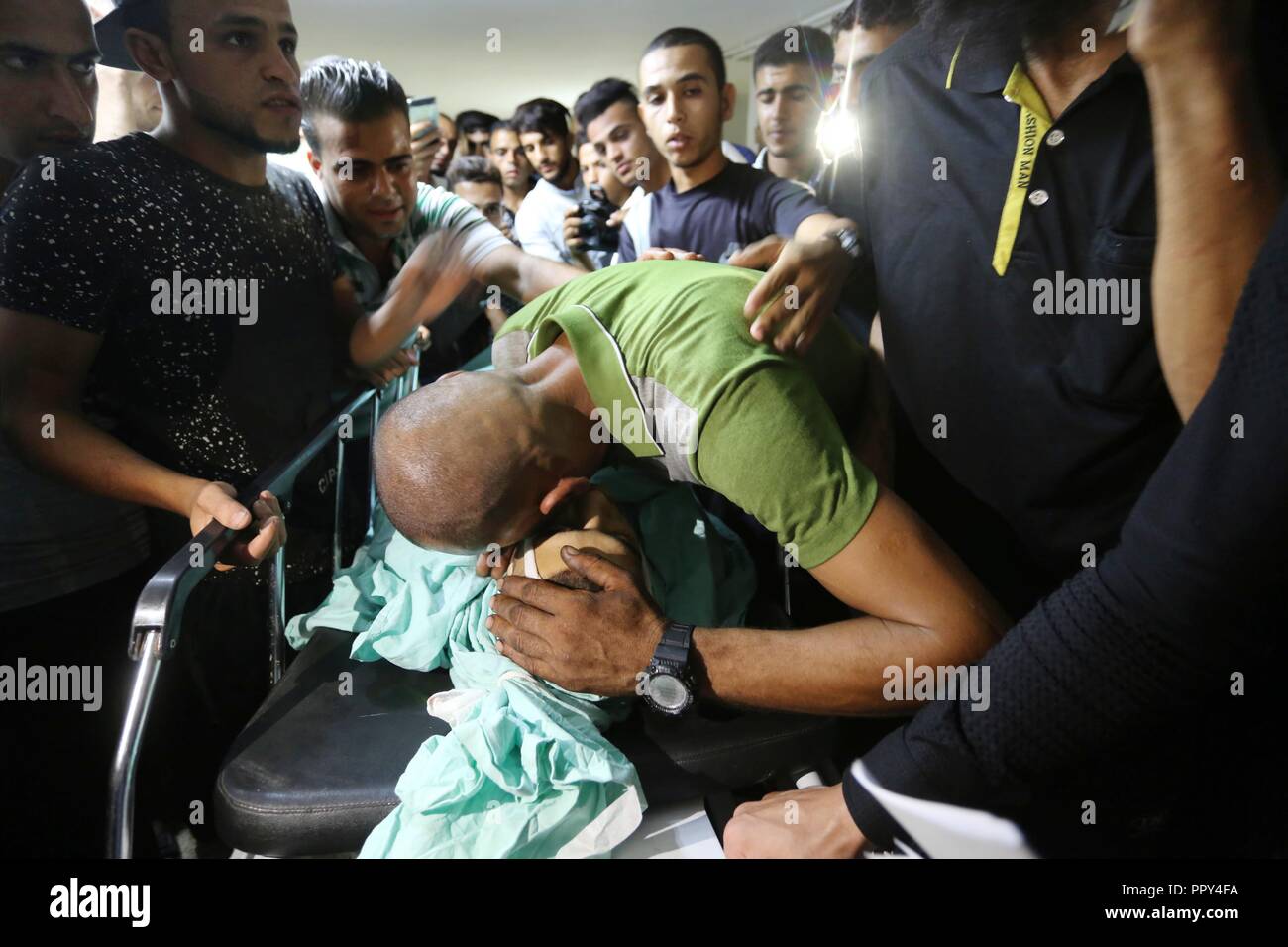 Khan Younis, Gaza Strip, Palestinian Territory. 28th Sep, 2018 ...