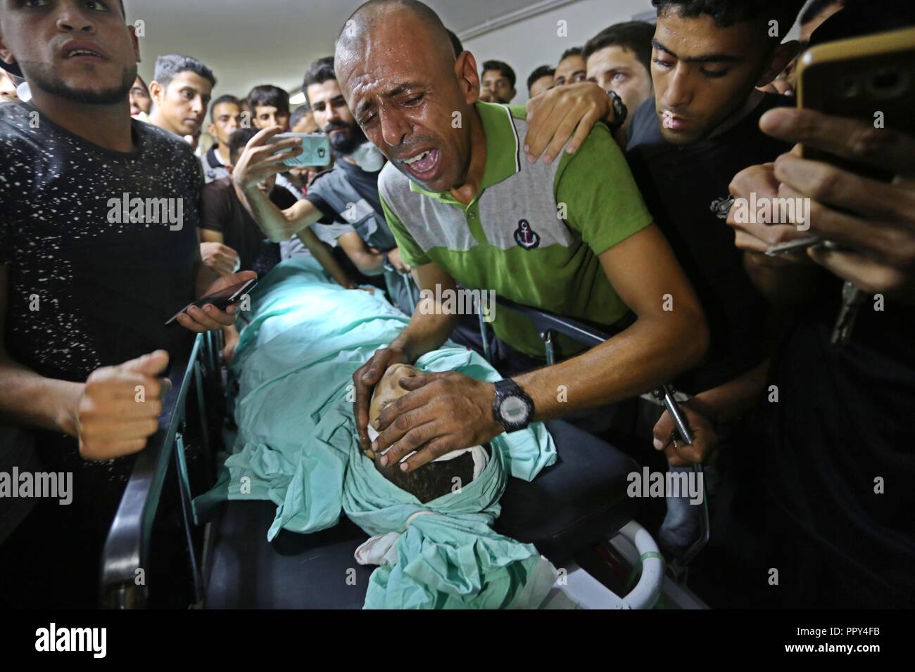 Khan Younis, Gaza Strip, Palestinian Territory. 28th Sep, 2018 ...