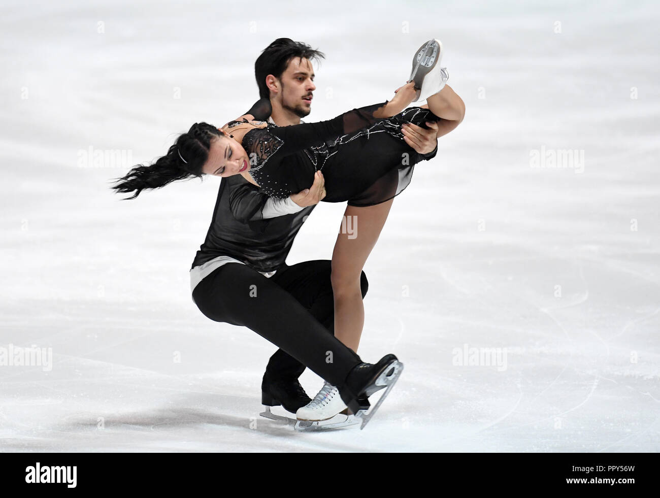 Oberstdorf, Bavaria. 28th Sep, 2018. Figure Skating: Challenger Series ...