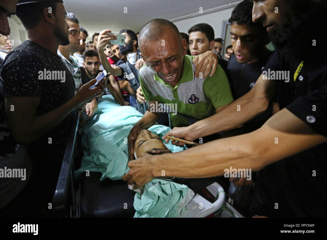 Khan Younis, Gaza Strip, Palestinian Territory. 28th Sep, 2018 ...