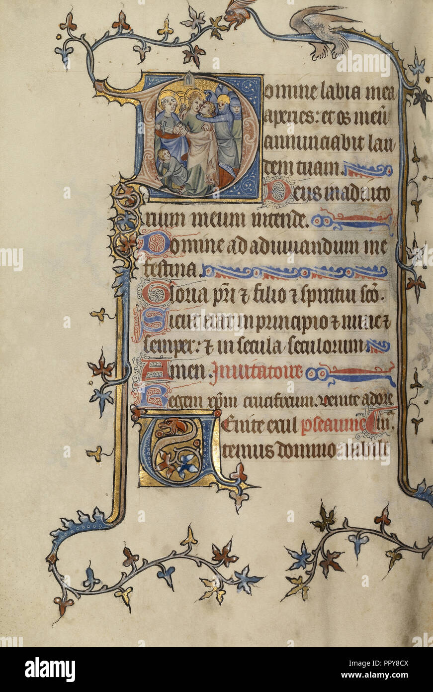 Initial D: The Betrayal of Christ; Atelier of the Passion Master; Paris ...