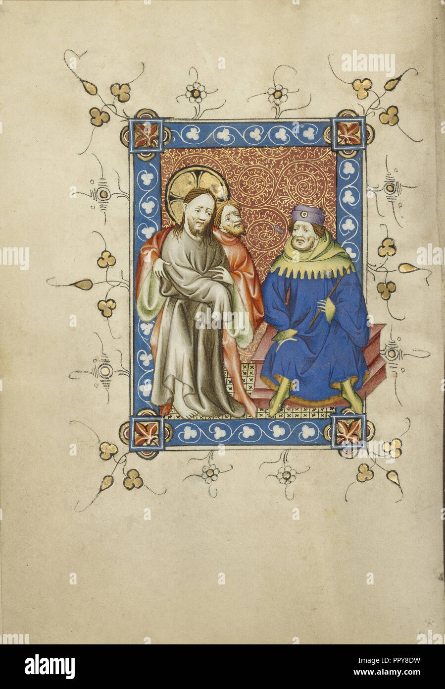 Christ before Pilate; Masters of Dirc van Delf, Dutch, active about ...