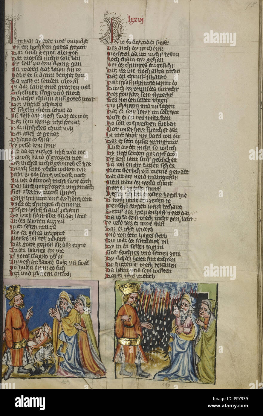 The Cattle Plague; The Hail Storm; Regensburg, Bavaria, Germany; about ...