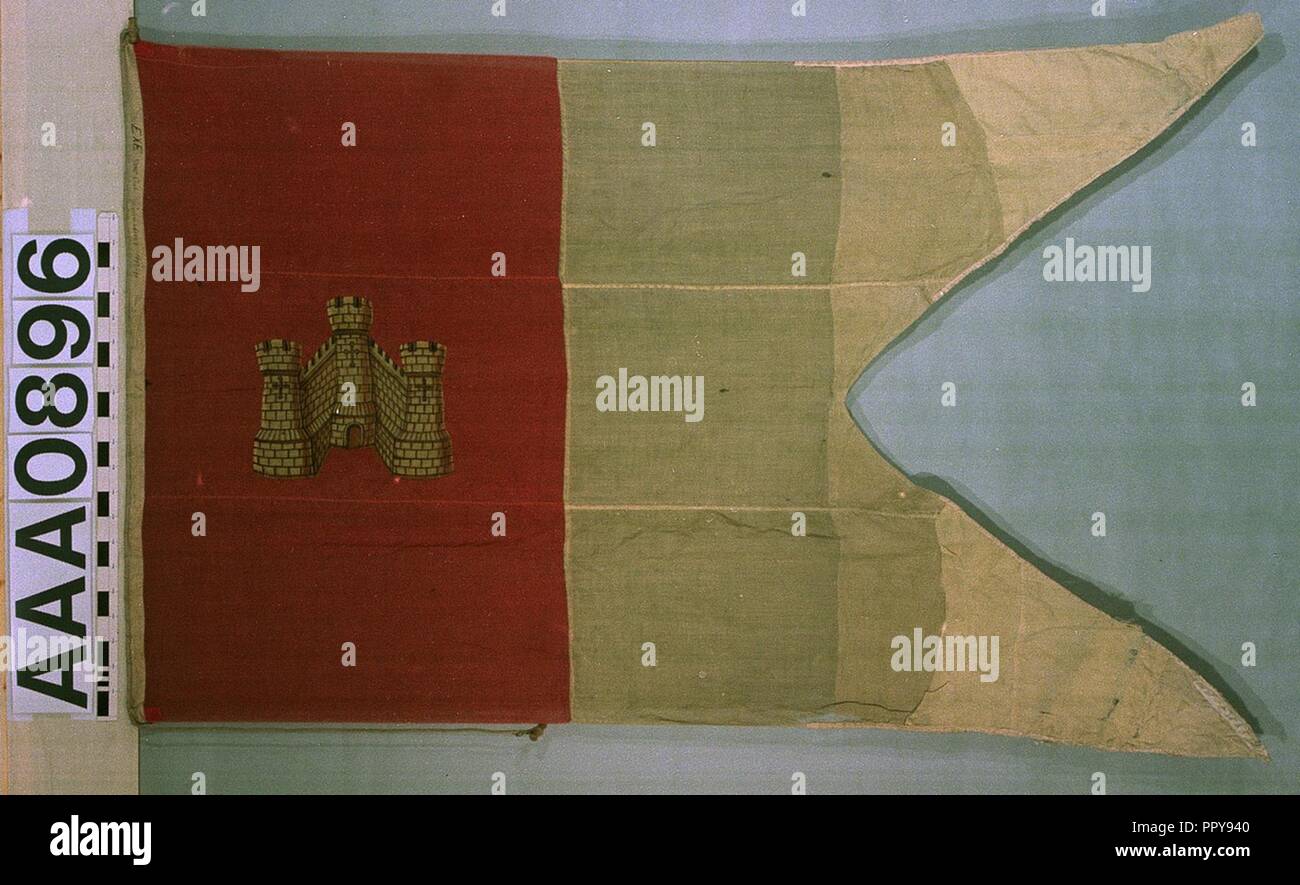 Broad pennant, Commodore Exe Yacht Club Stock Photo - Alamy